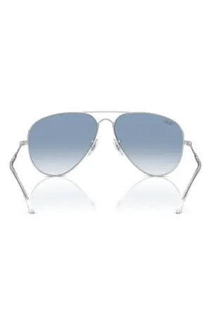 Ray-ban 58mm Gradient Aviator Sunglasses