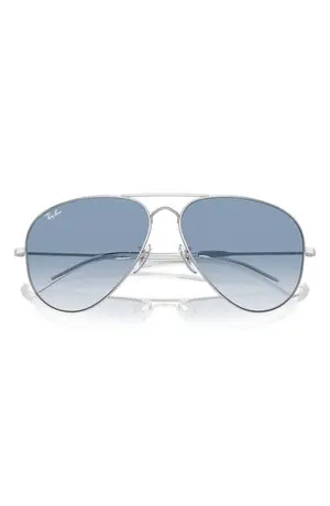 Ray-ban 58mm Gradient Aviator Sunglasses