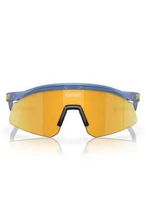 Oakley Hydra Polarized Irregular Sunglasses - Blue