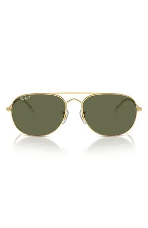 Ray-ban Bain Bridge Aviator Sunglasses - Gold Flash
