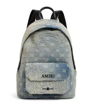 Amiri Bandana Print Backpack