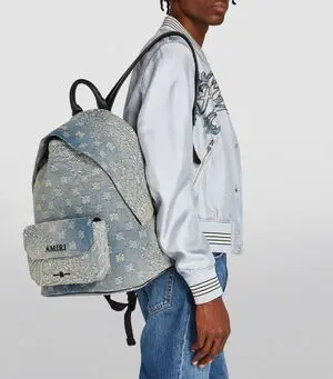 Amiri Bandana Print Backpack