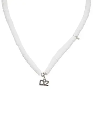Dsquared2 Plastic Necklace - White