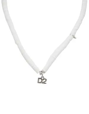 Dsquared2 Plastic Necklace - White