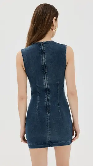 REFORMATION Kendi Denim Mini Dress