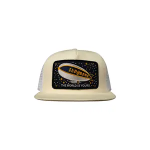 Supreme Blimp Mesh Back 5-panel Cap - White