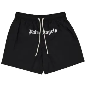 Palm Angels Classic Logo Swimshorts - Black
