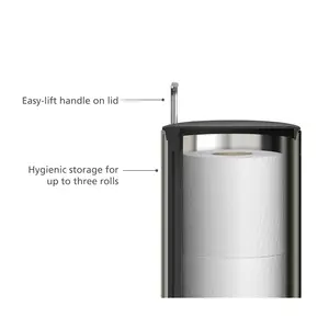 JOSEPH JOSEPH Easystore Luxe Concealed Toilet Roll Holder