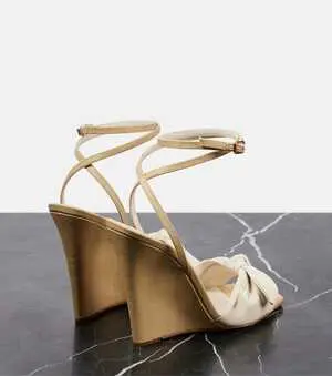 JIMMY CHOO Richelle 110 Leather Sandals