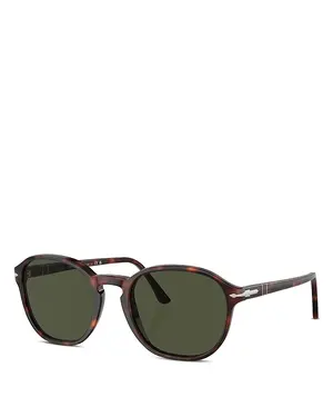 Persol Pillow Sunglasses - Havana/green Solid
