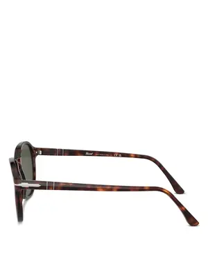 Persol Pillow Sunglasses - Havana/green Solid