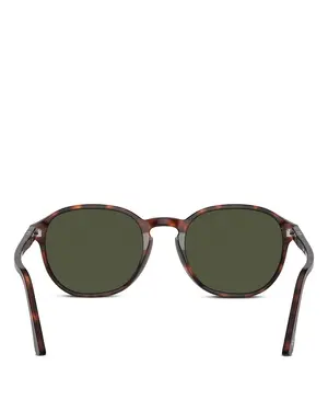 Persol Pillow Sunglasses - Havana/green Solid