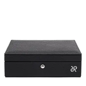 RAPPORT LONDON Tuxedo Collection Cufflink Box - Black