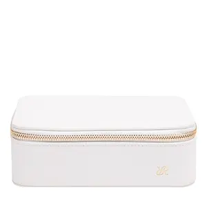 RAPPORT LONDON Tuxedo Collection Watch And Accessory Zip Case - White