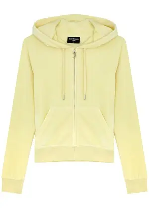Juicy Couture Robertson Hooded Velour Sweatshirt