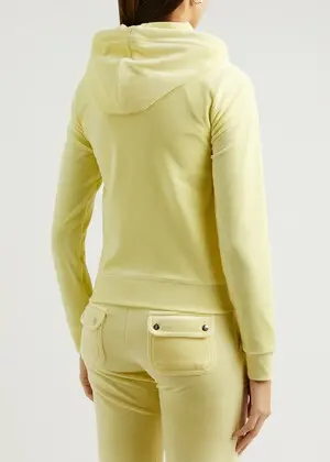 Juicy Couture Robertson Hooded Velour Sweatshirt