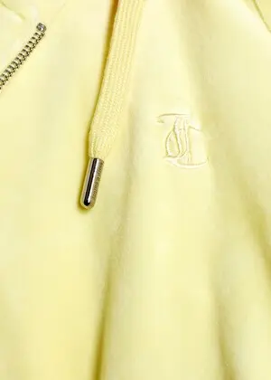 Juicy Couture Robertson Hooded Velour Sweatshirt