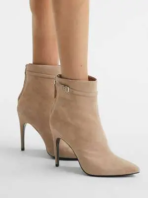 REISS Ashton Suede Ankle Boots