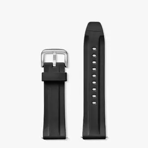 Shinola 24mm Rubber Watch Strap - Black
