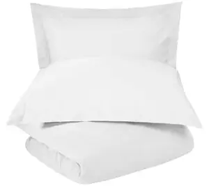 SUPERIOR 600-tc Solid Cotton Blend Duvet Cover T, Twin