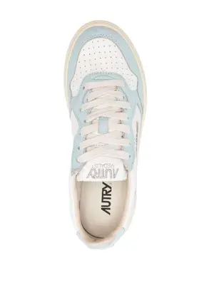 AUTRY Medalist Leather Sneakers - White