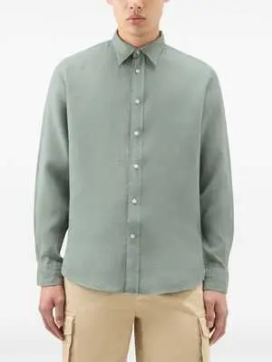 Woolrich Linen Button-down Shirt
