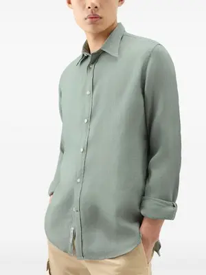Woolrich Linen Button-down Shirt