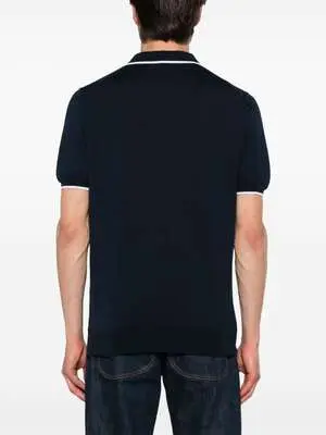 Kiton Knitted Cotton Polo Shirt