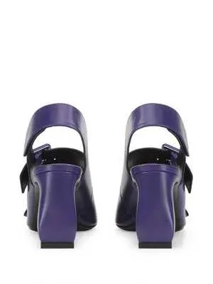 SERGIO ROSSI 90mm Leather Sandals