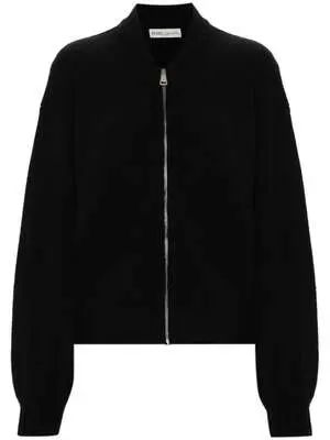 MODES Fine-knit Zip-up Cardigan