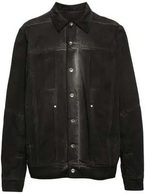 Rick Owens Lido Worker Denim Jacket - Black