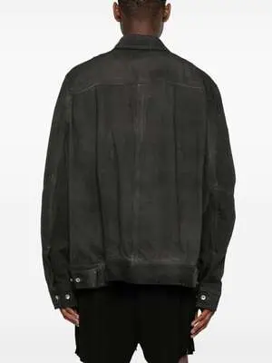Rick Owens Lido Worker Denim Jacket - Black