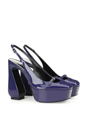 SERGIO ROSSI 85mm Slingback Pumps