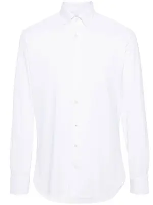 TRAIANO MILANO Long-sleeve Stretch Shirt