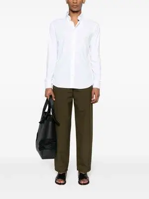TRAIANO MILANO Long-sleeve Stretch Shirt