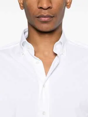TRAIANO MILANO Long-sleeve Stretch Shirt