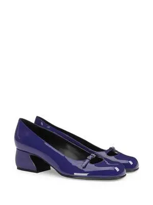 SERGIO ROSSI 45mm Leather Pumps