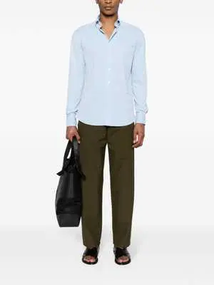 TRAIANO MILANO Long-sleeve Stretch Shirt