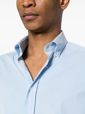 TRAIANO MILANO Long-sleeve Stretch Shirt