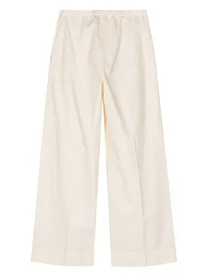 Moncler Elasticated-waist Wide-leg Trousers - Neutrals