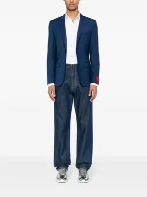 Hugo Single-breasted Wool-blend Blazer