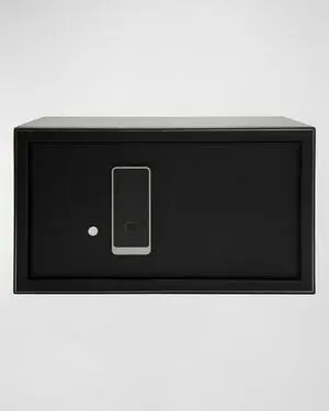Wolf WOLF The Den 4-Piece Watch Winder Safe - Black