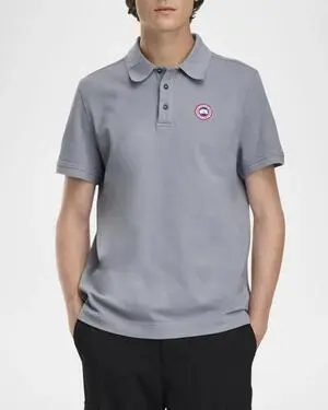 Canada Goose Men & Apos;s Beckley Polo Shirt Boulder Gr