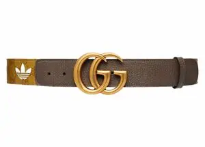 Gucci X Adidas Gg Marmont Belt - Beige/brown