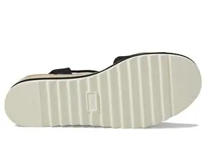 Toms Diana Platform Wedge Sandals - Black