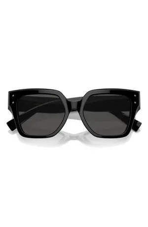 Dolce & Gabbana 52mm Square Sunglasses - Black