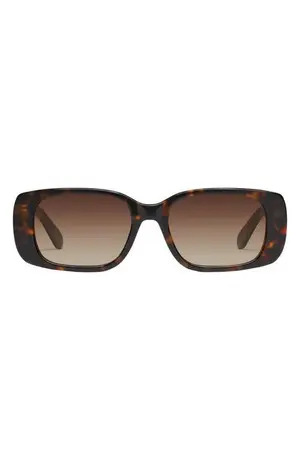 Quay QUAY Gradient Square Sunglasses Neutral Tort/brown