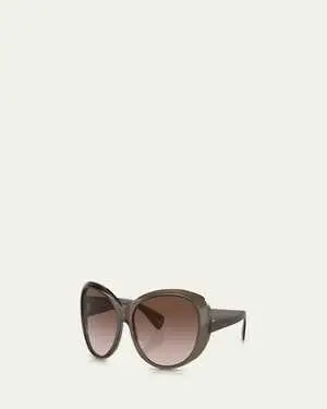 Oliver Spencer Maridan Round Sunglasses