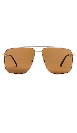 OTRA Sorrento Sunglasses - Gold & Brown