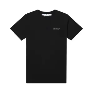 Off-White Wave Diag Slim Tee /white - Black
